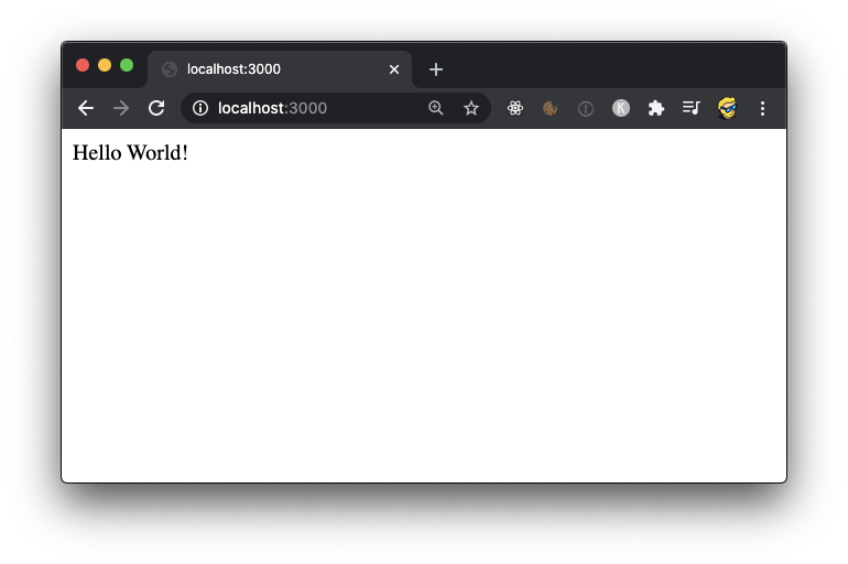 Create A Simple Node js Hello World Docker Container From Scratch