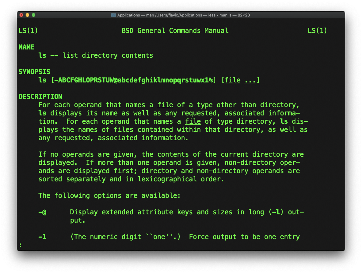 Linux Commands Man