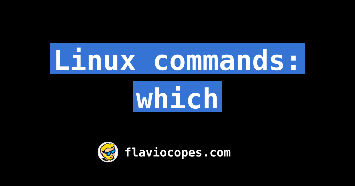 Linux commands: which