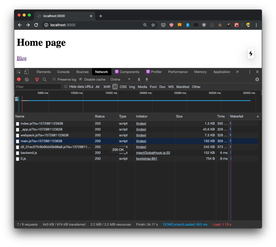 Linking Two Pages In Next js Using Link