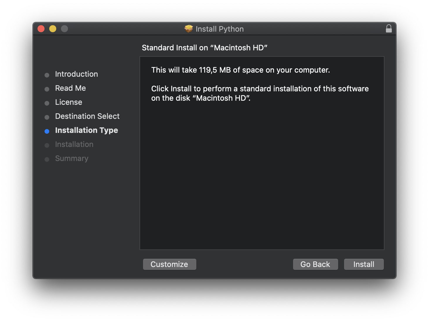 Installing Python 3 On MacOS