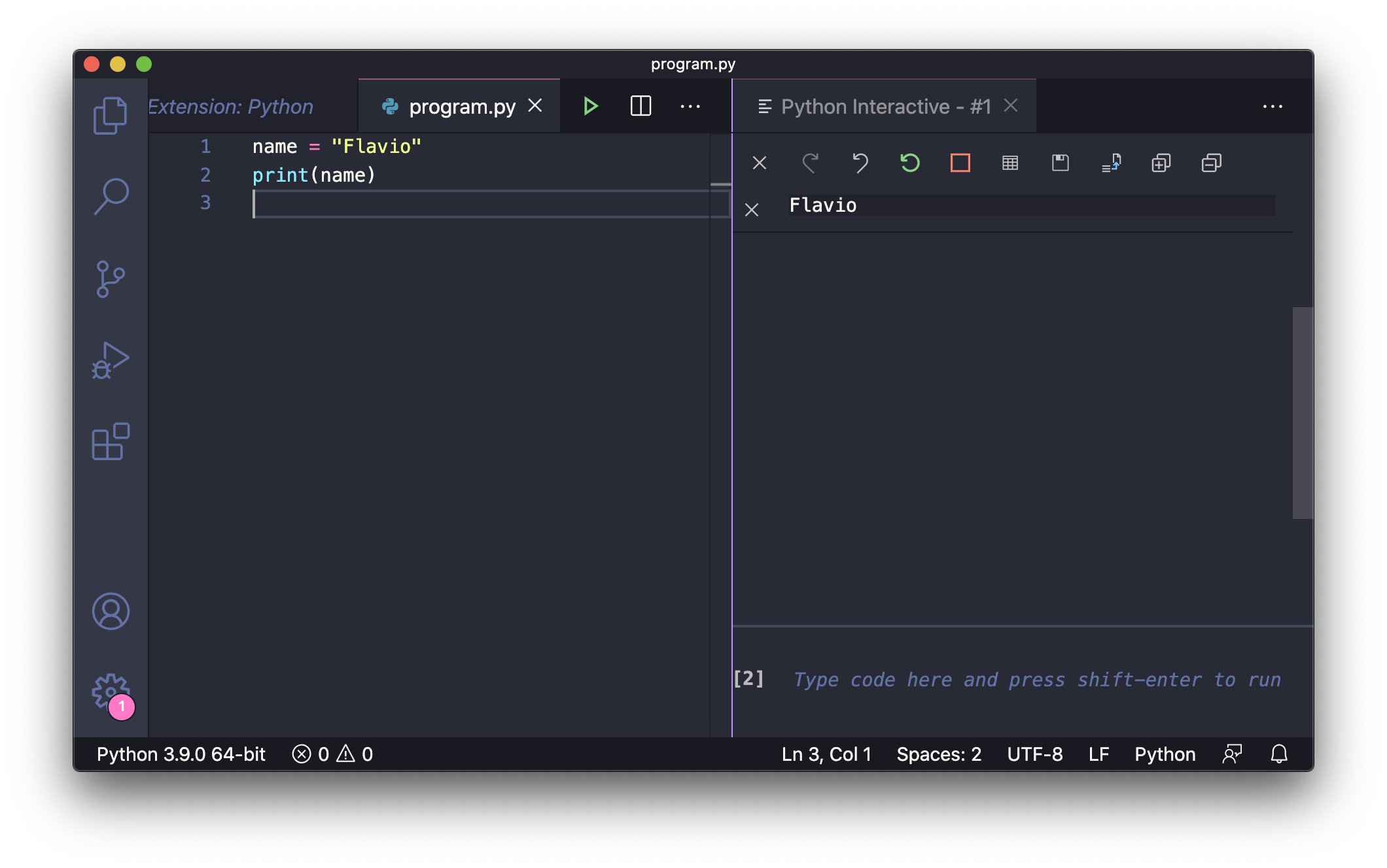 Running Python Programs