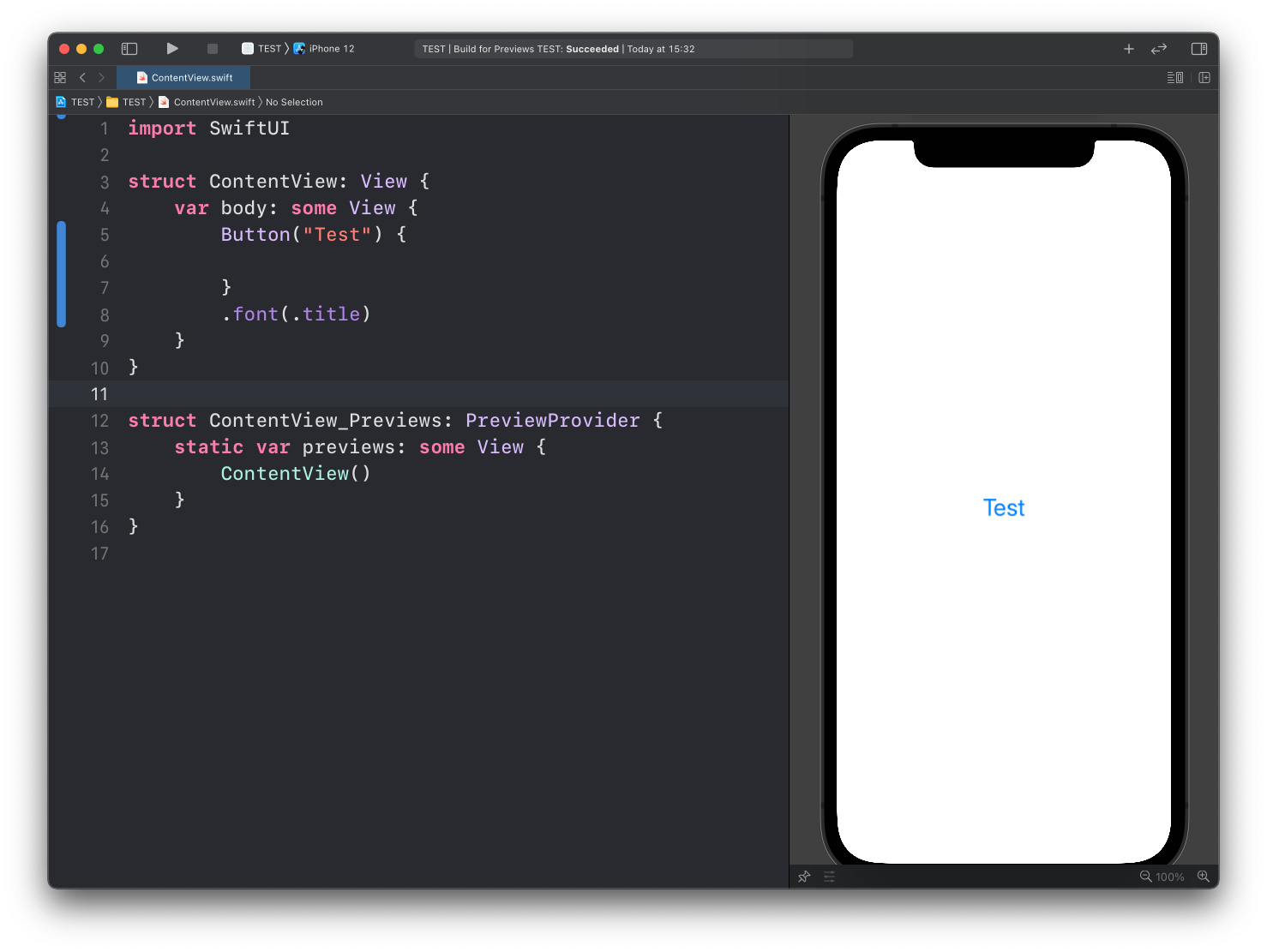 SwiftUI The Button View And Updating The App State